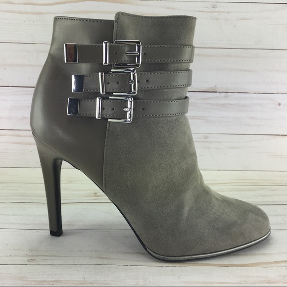 Sam & Libby | Shoes | Sam Libby Faux Suede Leather Booties Size 8 2 ...